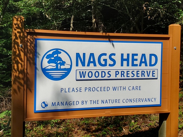 OBX2024 – Nags Head Woods – Sign – WB3GCK QRP Amateur Radio